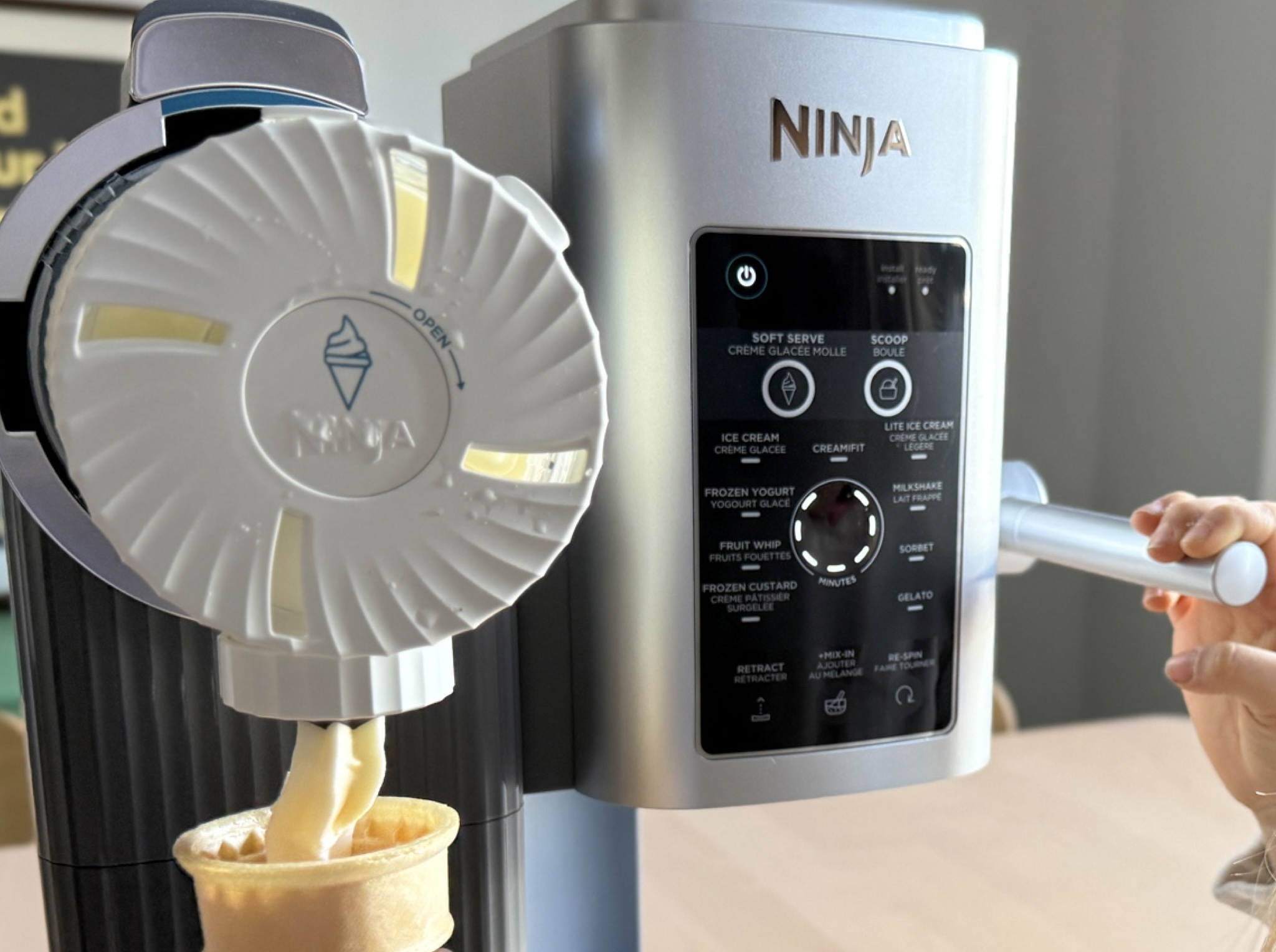 Essai de la Ninja Swirl: une crème molle à la maison | Protégez-Vous.ca