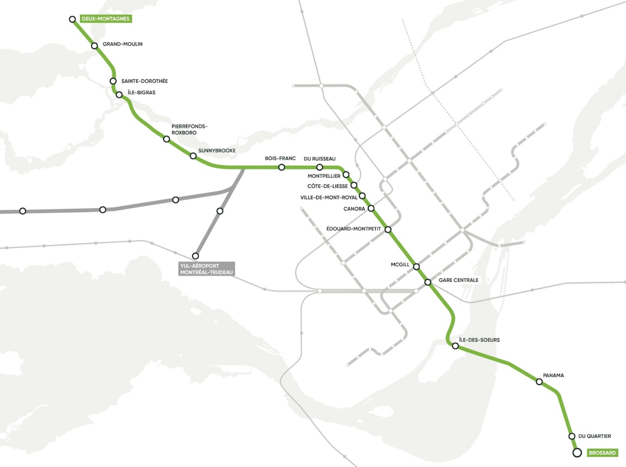 Le REM en fonction de Deux-Montagnes à Brossard | Protégez-Vous.ca