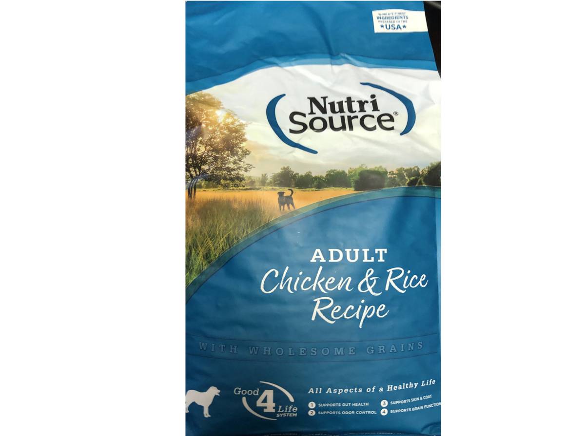 NUTRISOURCE – With Wholesome Grains – Adult – Chicken & Rice Recipe ...