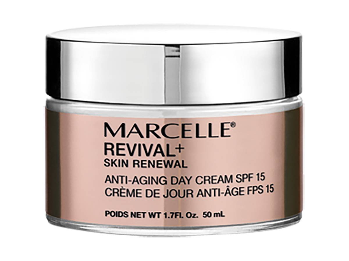 MARCELLE – Revival+ Skin Renewal – Crème de jour anti-âge, 45+ – FPS 15 ...
