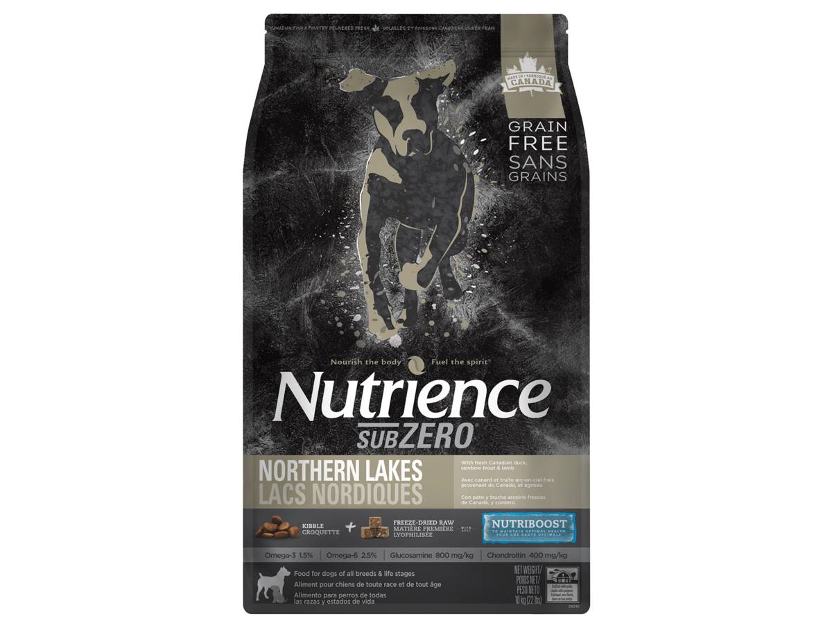 NUTRIENCE – SubZero – Lacs nordiques – Sans grains | Protégez-Vous.ca