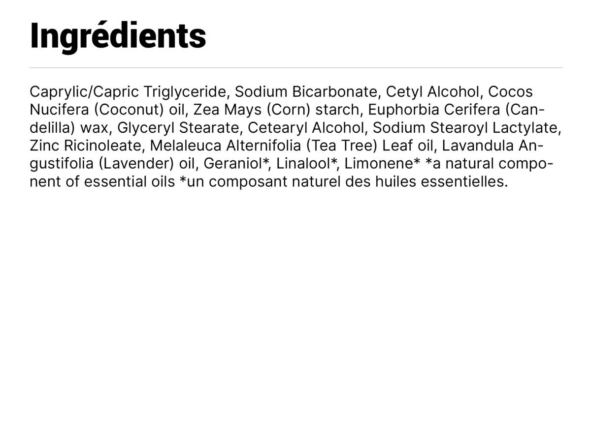 PURELYGREAT Déodorant Théier | Protégez-Vous.ca