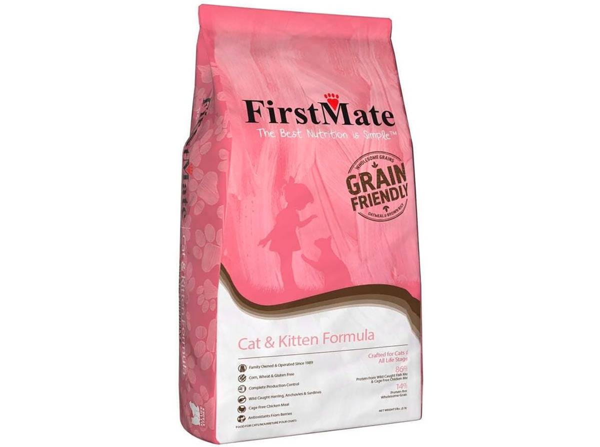 FirstMate Grain Friendly – Formule chat et chaton | Protégez-Vous.ca