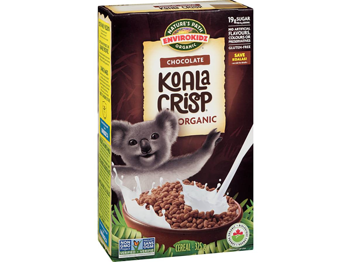 NATURE'S PATH – ENVIROKIDZ Koala Crisp – Chocolat | Protégez-Vous.ca