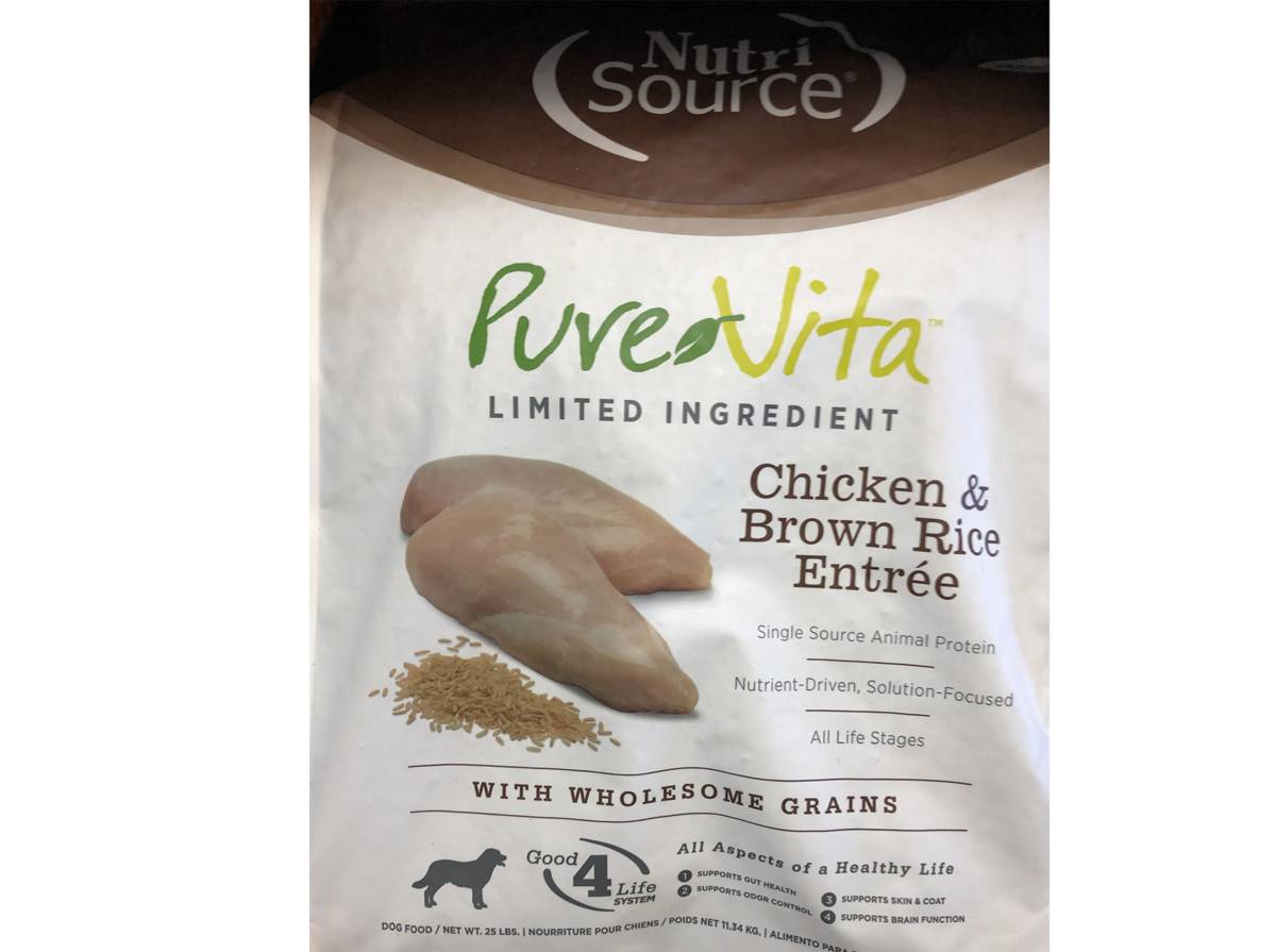 NUTRISOURCE – Pure Vita With Wholesome Grains – Chicken & Brown Rice ...