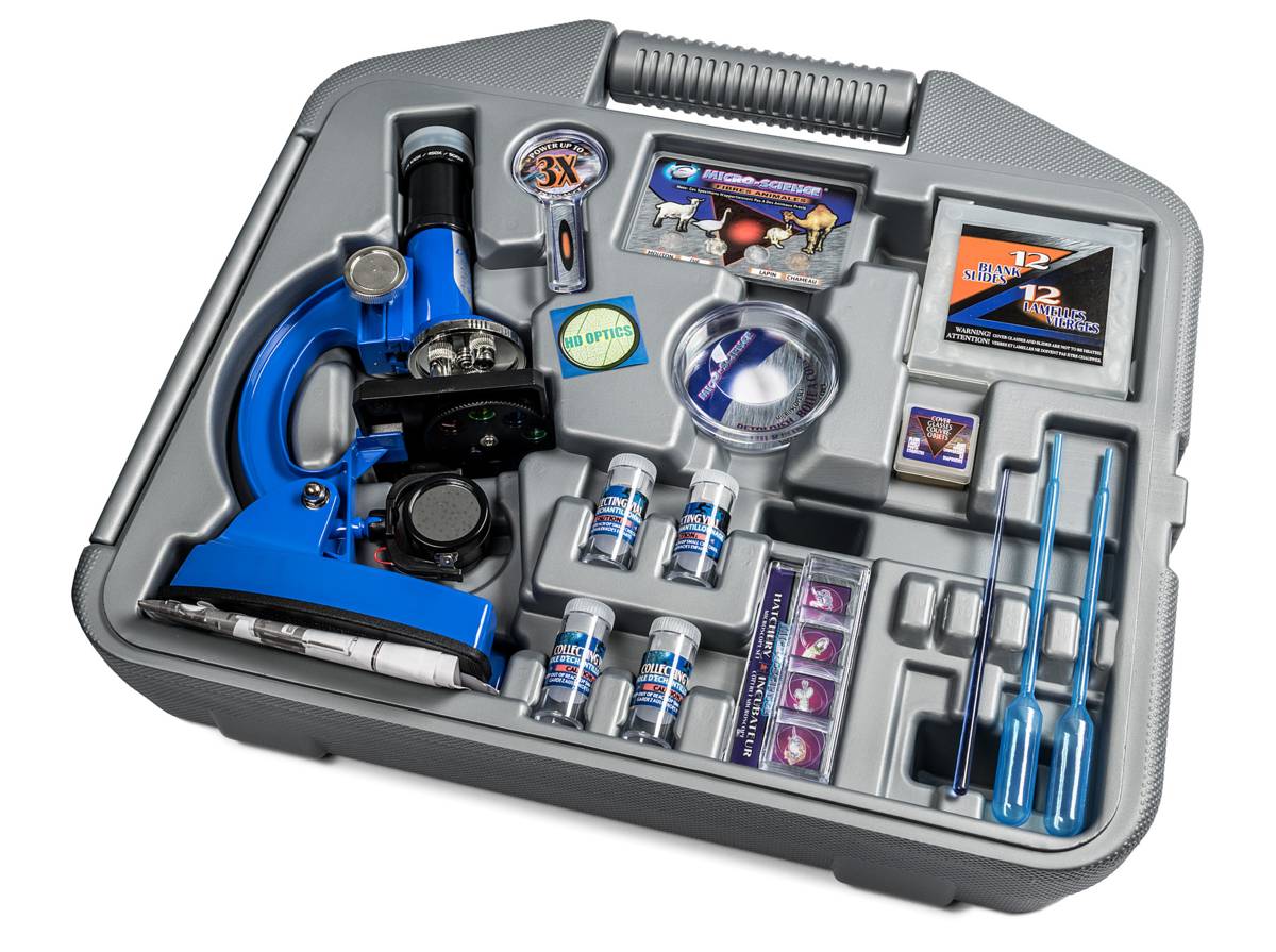 EASTCOLIGHT Microscope Deluxe (62 pièces) | Protégez-Vous.ca