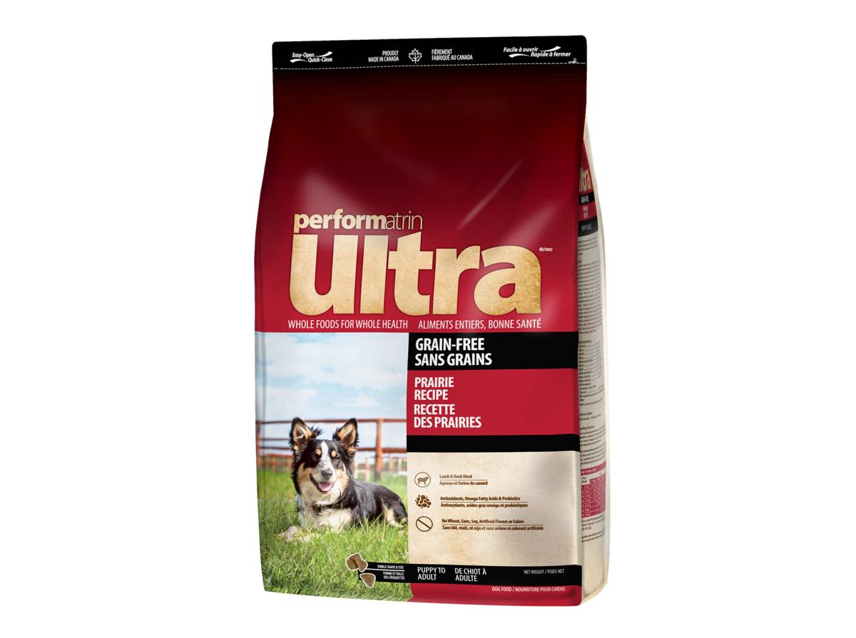PERFORMATRIN – Ultra Sans grains – Chiot à adulte – Recette des ...