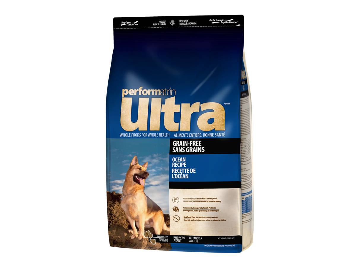 PERFORMATRIN – Ultra Sans grains – Chiot à adulte – Recette de l'océan ...