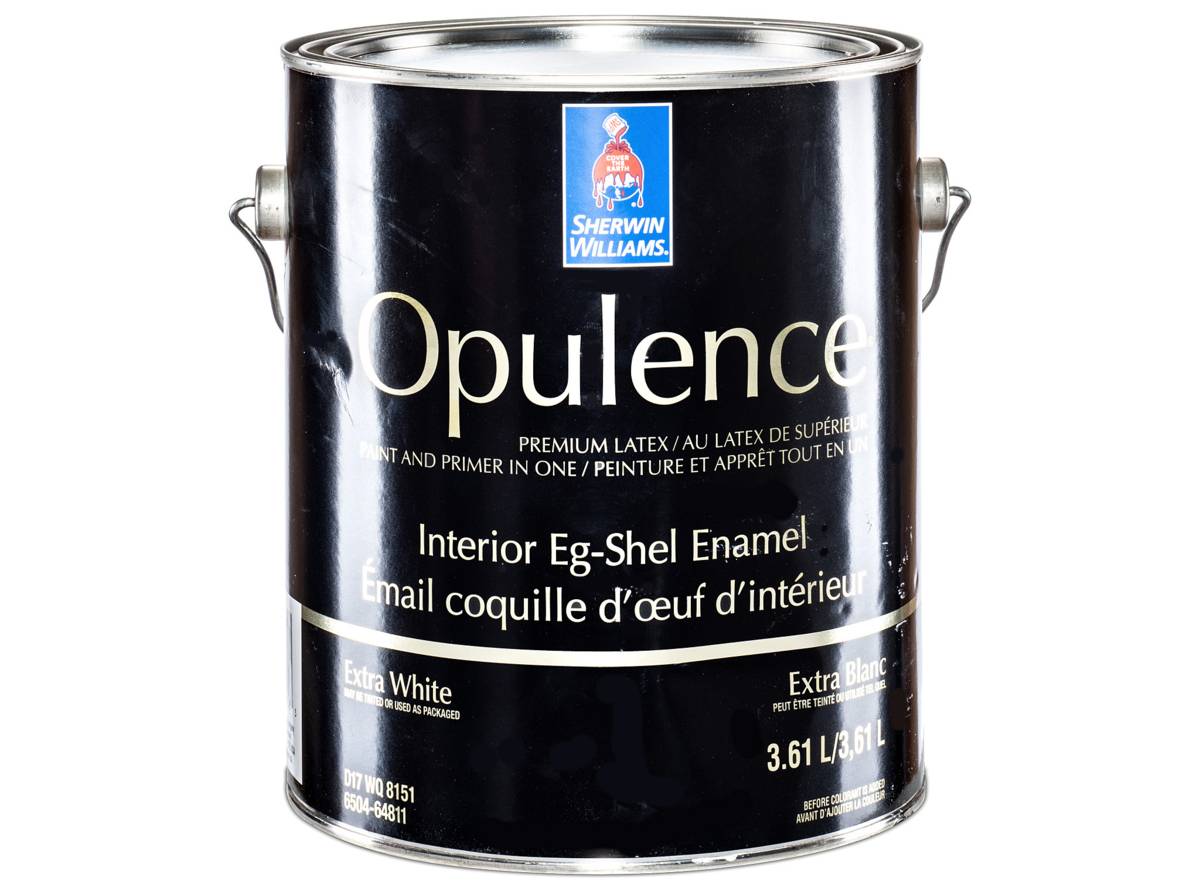 SHERWIN-WILLIAMS Opulence – Fini coquille d'œuf | Protégez-Vous.ca