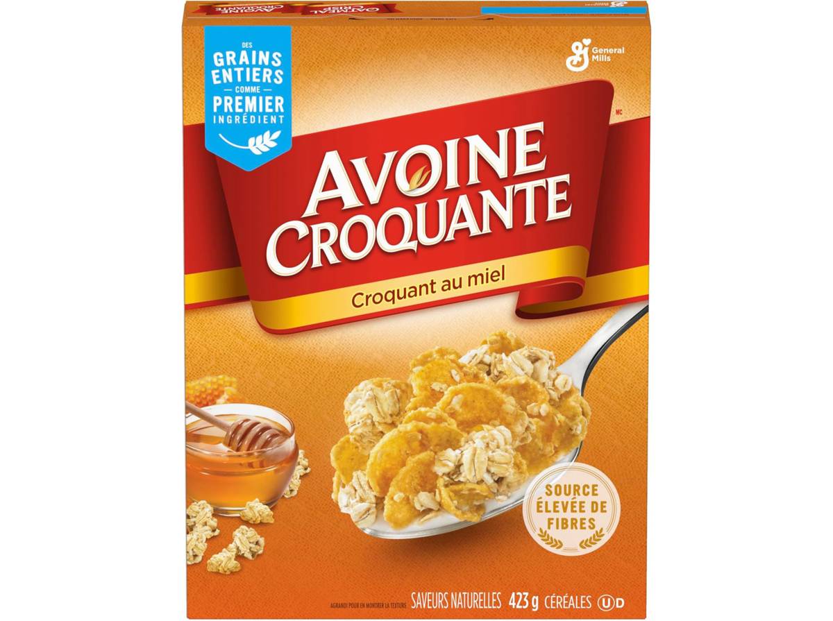 GENERAL MILLS Avoine Croquante – Croquant au miel | Protégez-Vous.ca