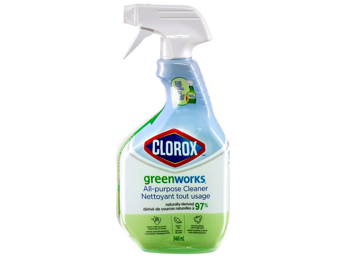 CLOROX Nettoyant tout usage GreenWorks | Protégez-Vous.ca