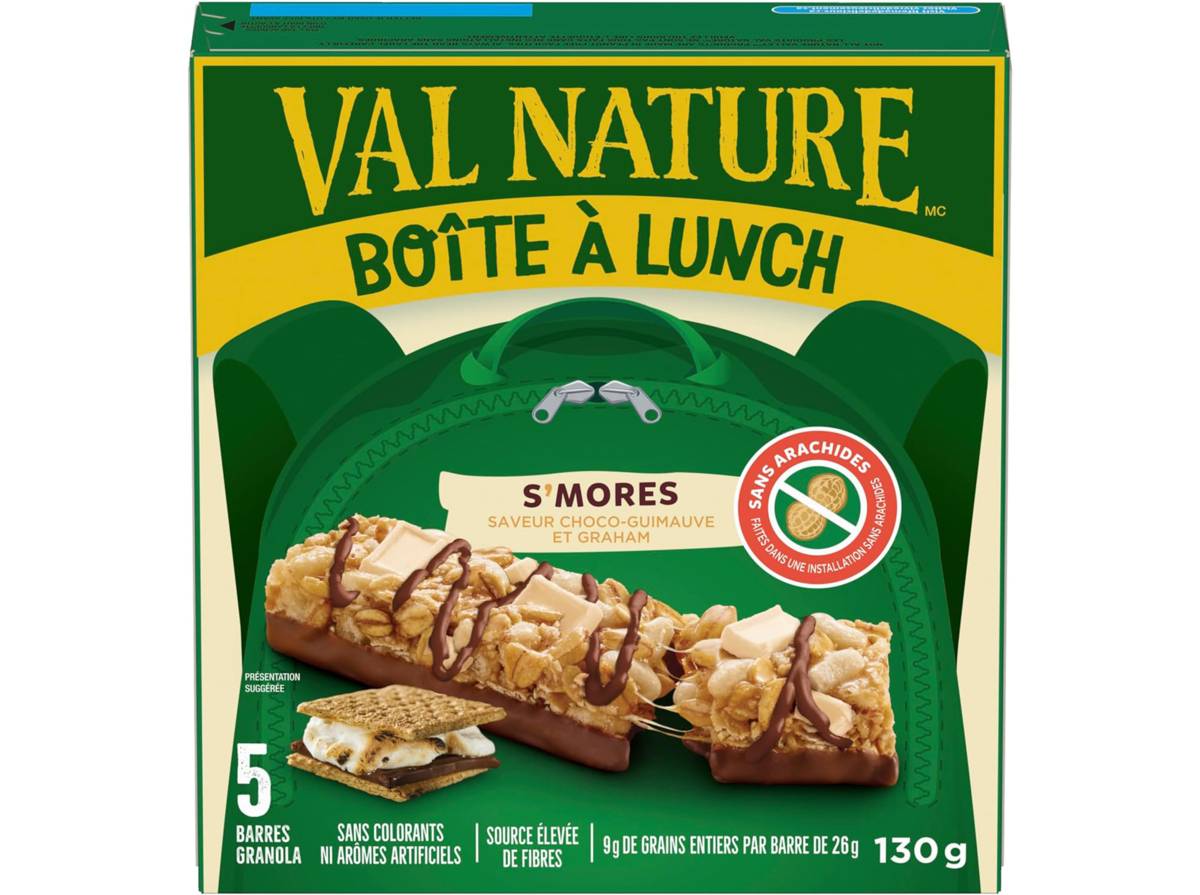 VAL NATURE Boite à lunch – Choco-guimauve et graham | Protégez-Vous.ca
